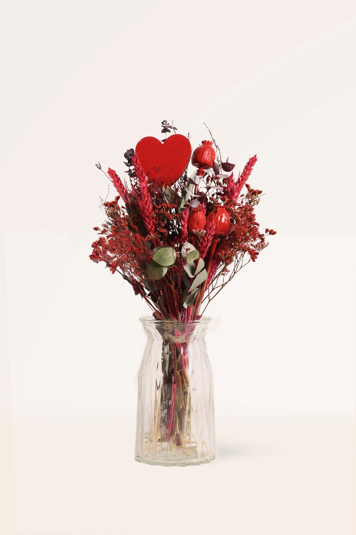 Comprar Ramo Flores Secas Rojo online | April Plants | APRILPLANTS