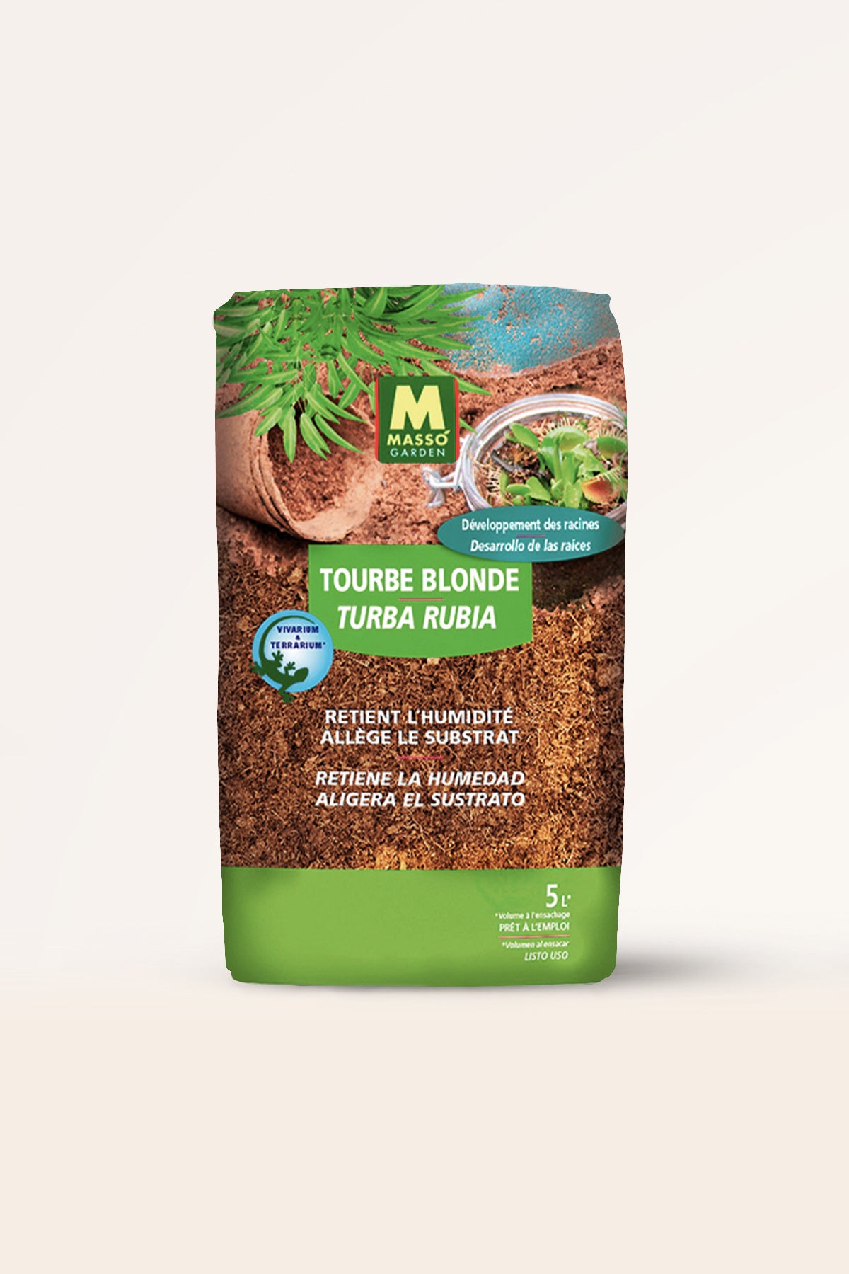 Comprar Turba Rubia 5L para plantas online | April Plants | APRILPLANTS